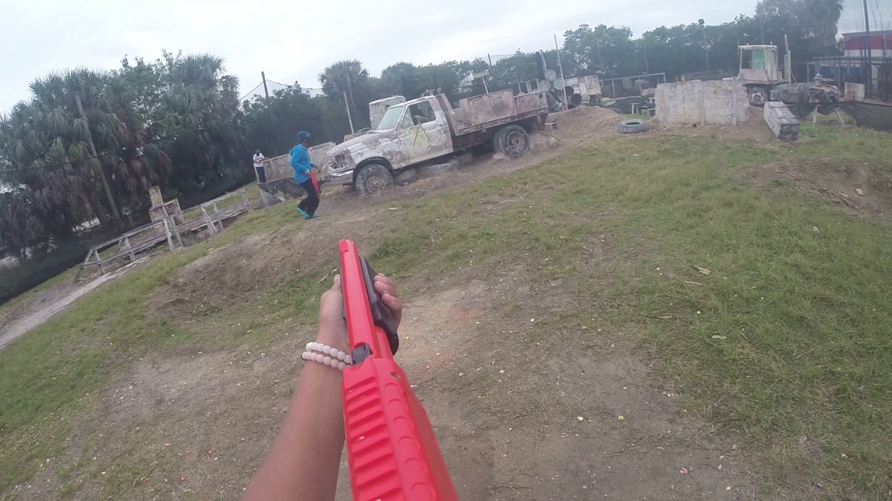 Family Paintball at Action Paintball Winter Haven (Part 2) - YouTube