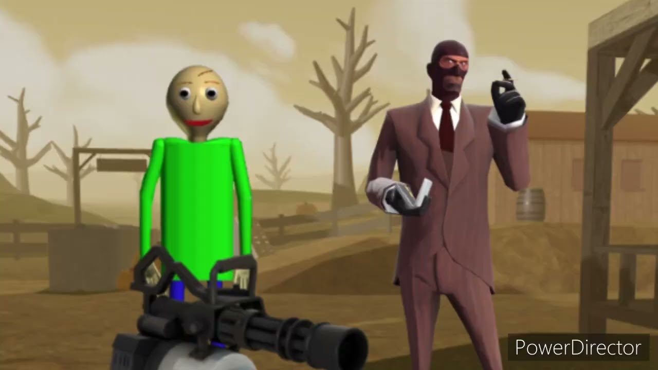 Baldi And Friends In Team Fortress 2 Episode 3: The Robot Invasion War ...
