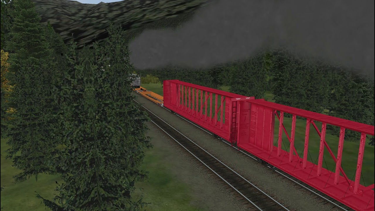 SPS 700 MIXED FREGHT TRAIN. - OPEN RAILS TRAIN SIMULATOR. - YouTube