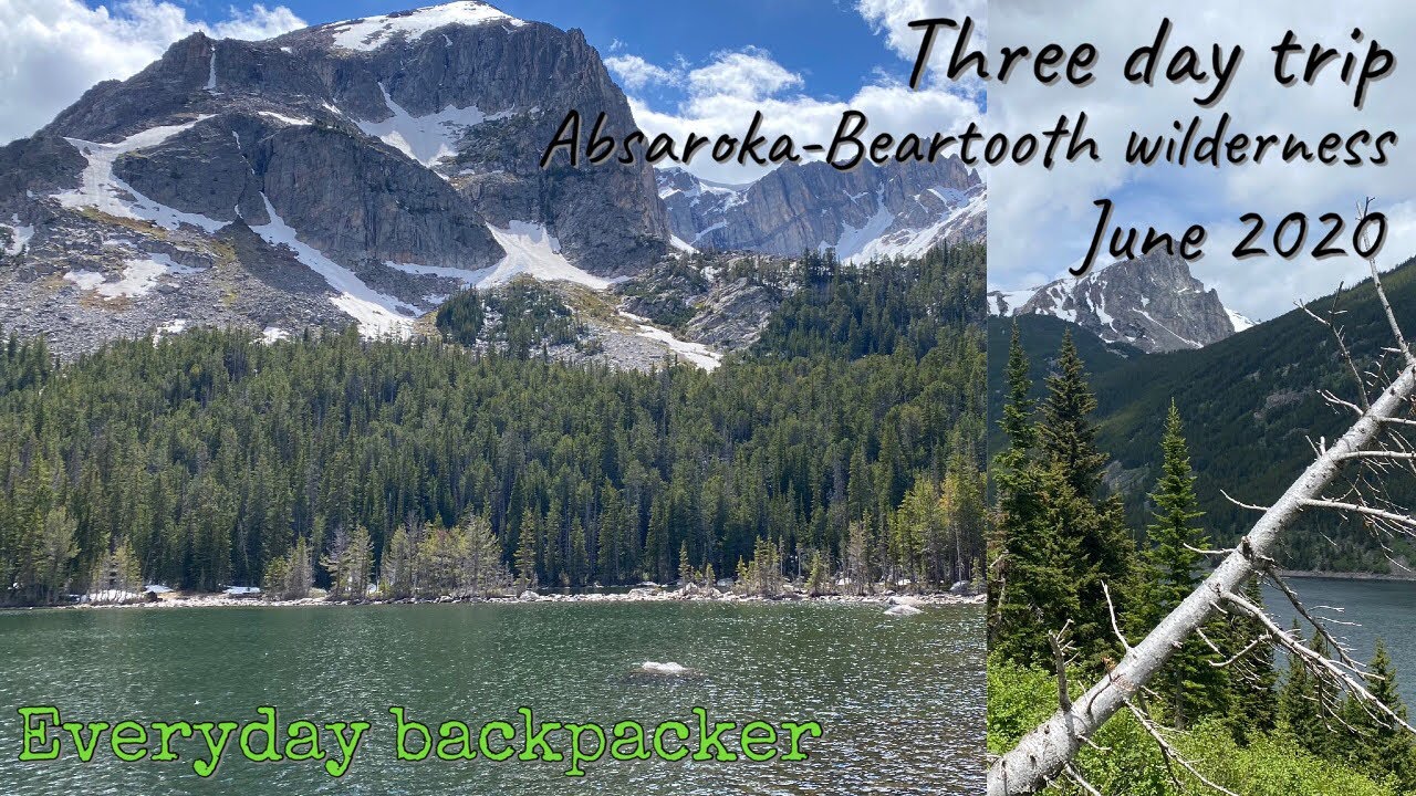 Three day trip into the Absaroka-Beartooth Wilderness - YouTube