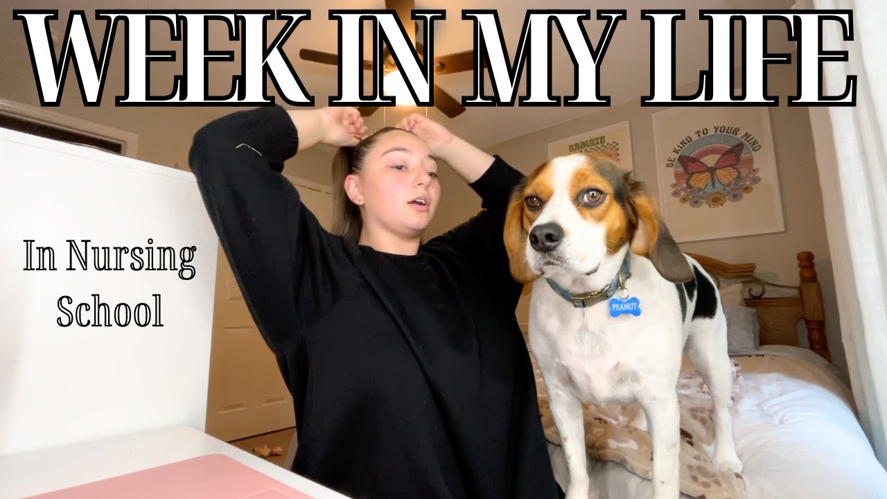 Week in the Life of a Nursing Student⎪tests, simulations, and halloween ...