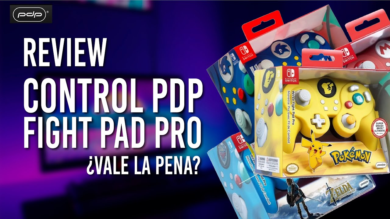 Review. Control pdp Fight Pad PRO Nintendo Switch [Solución a conexión ...