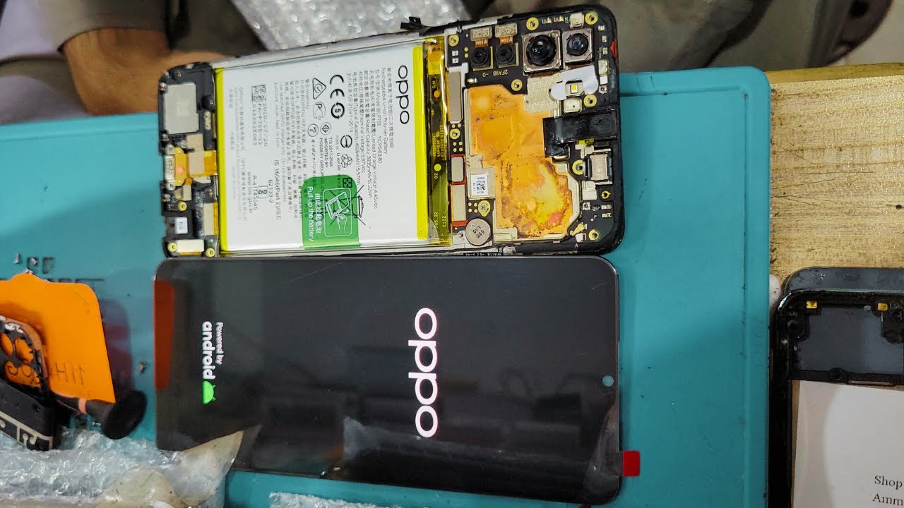 Repair Your Destroyed OLD Oppo Phone with an LCD Combo Replacement ...