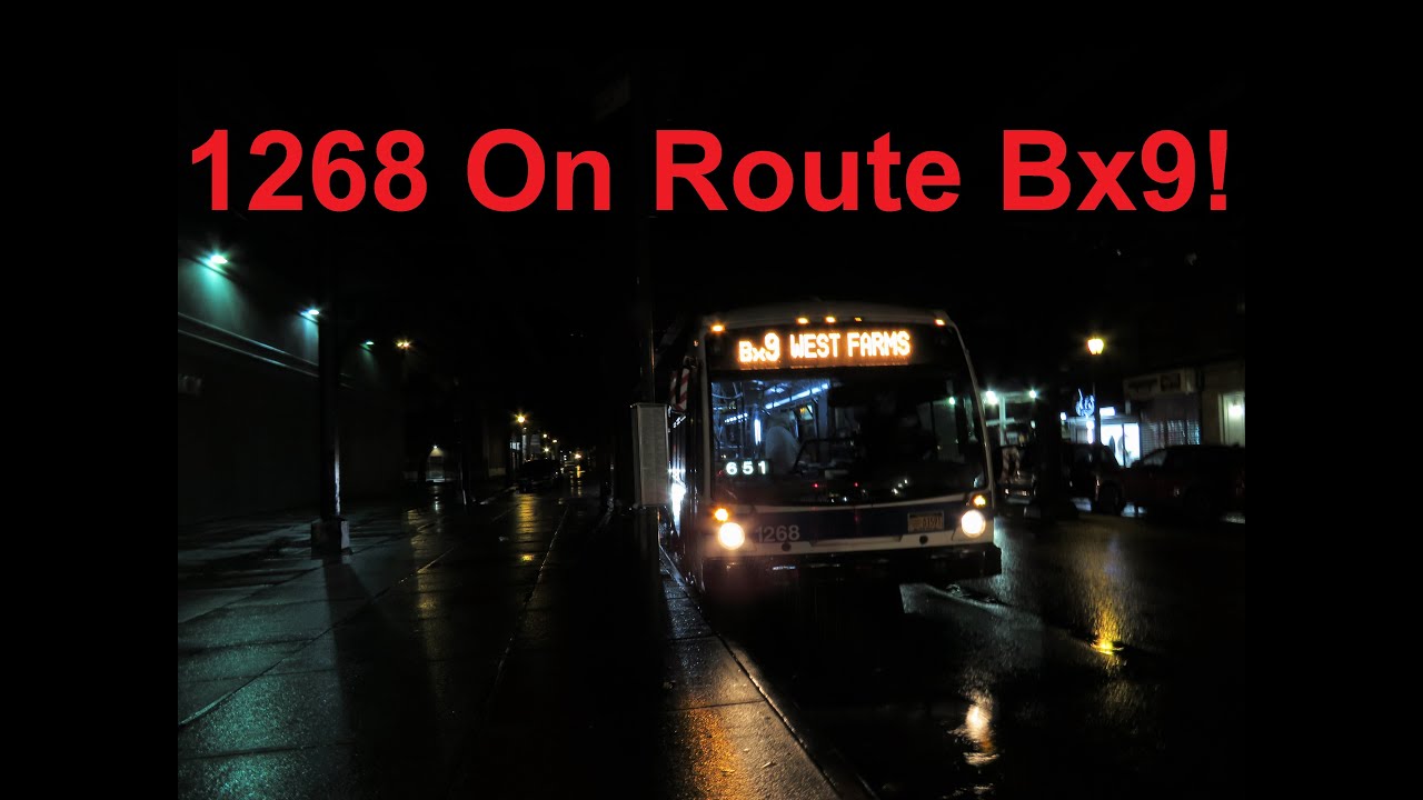 NeoplanDude | NYCT 2010 NovaBus LFS-A #1268 On Route Bx9, To West Farms ...
