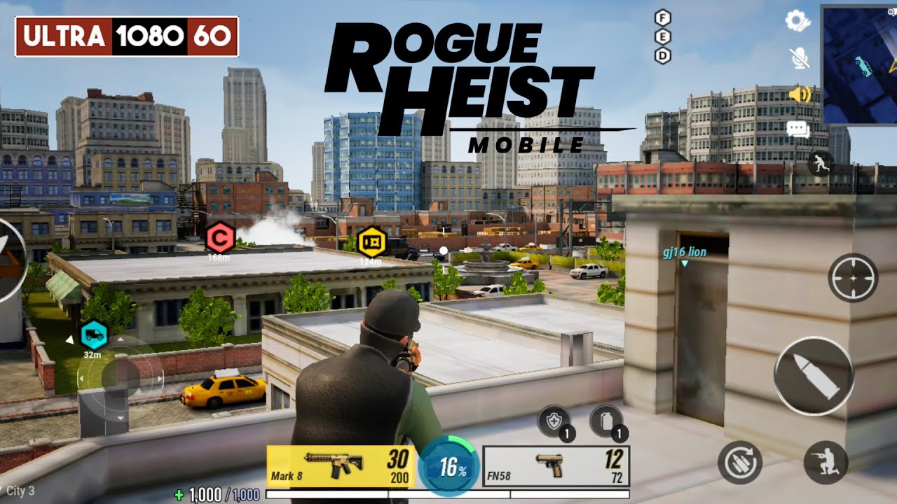 ROGUE HEIST MOBILE Gameplay Android - Ultra Graphics - YouTube