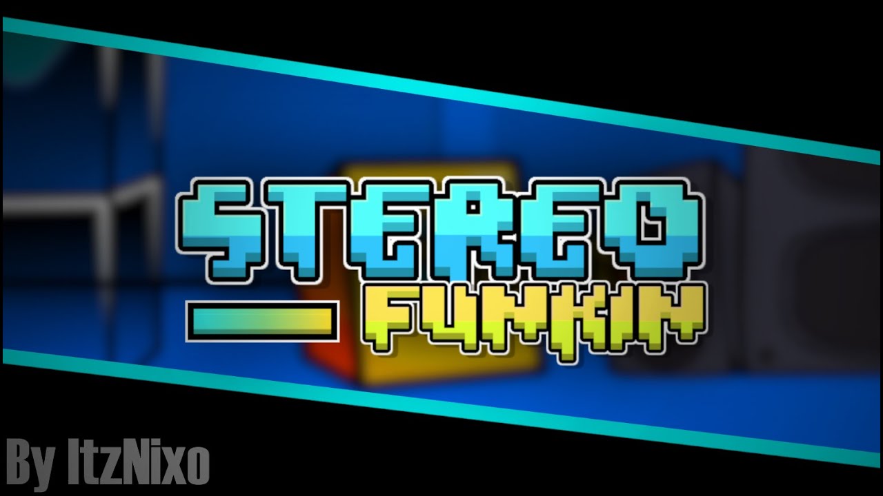 FNF "StereoFunkin" - FNF GD Cube original song - FNF Geometrical Funk ...