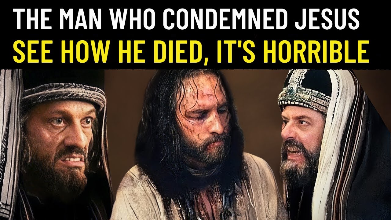 THE TERRIBLE DEATH OF ANNAS AND CAIPHAS - The Men Who Condemned Jesus ...