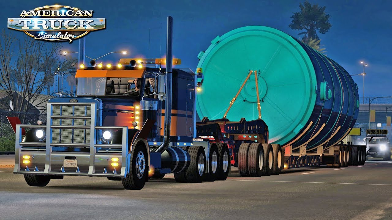 American Truck Simulator - Giant Silo - YouTube
