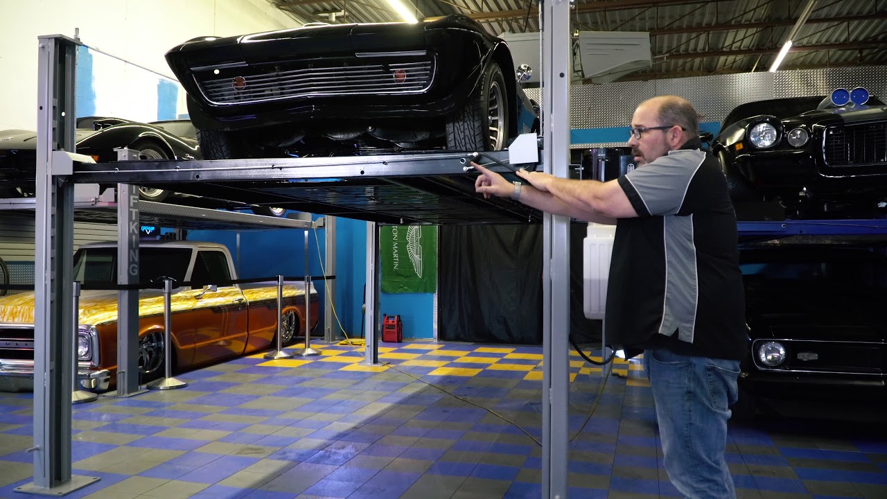 Lift King Pro King 8 4 Four Post Lift YouTube lift-king-pro-king-8-4-four-post-lift-youtube