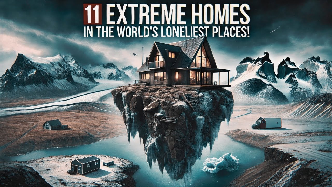 11 Extreme Homes Located in the World's Loneliest Places - YouTube