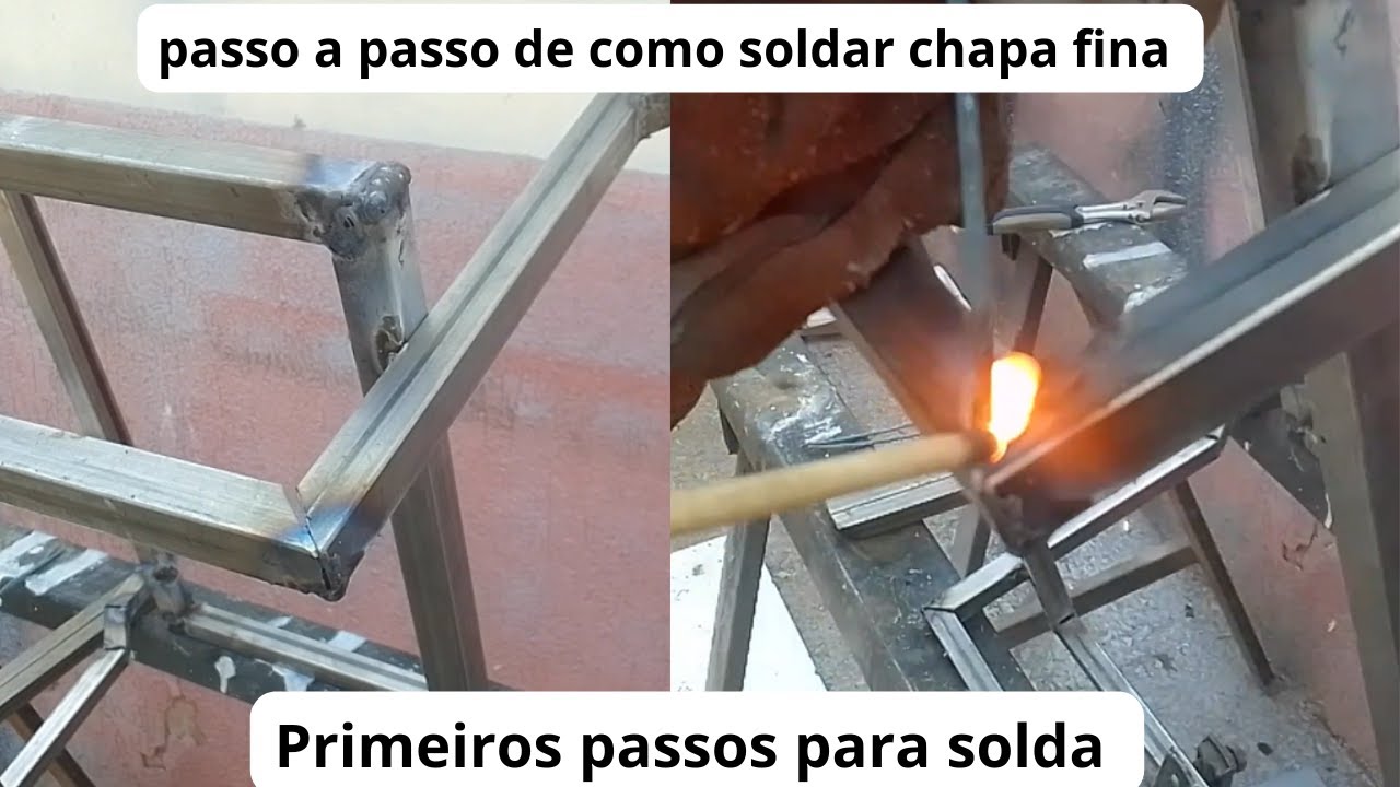 Como fazer solda em chapa fina - YouTube