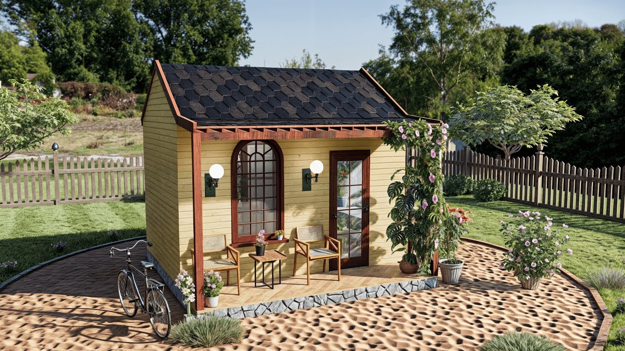 Small House Design Ideas 3x4 Meters Very Charm - YouTube