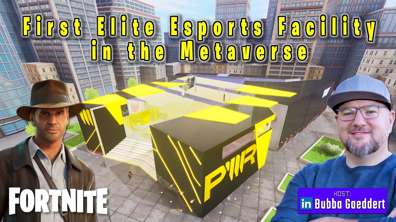 PWR Esports Facility in the Metaverse - Fortnite - YouTube