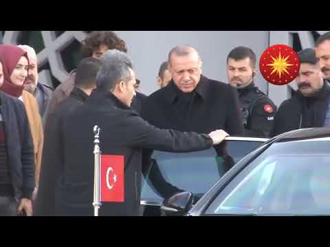 Cumhurbaşkanı Erdoğan ın muhteşem konvoyu