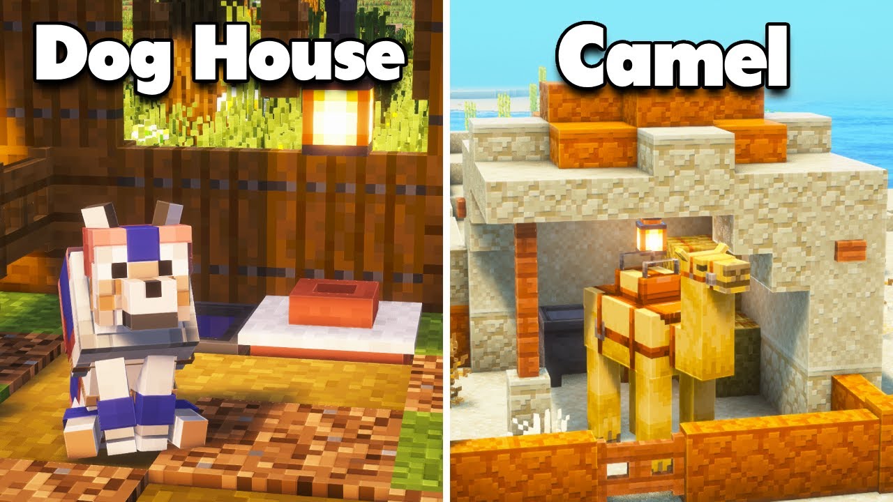 3 Simple Pet Houses in Minecraft 1.21+ - YouTube