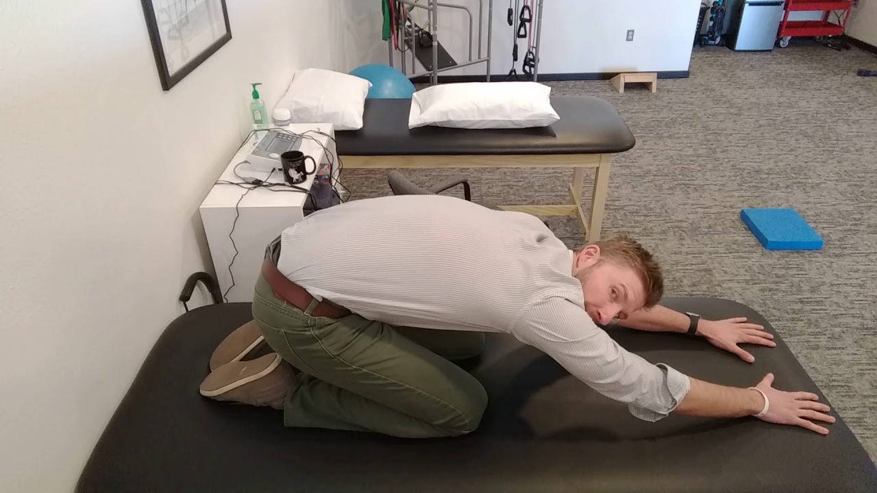 Prayer stretch - YouTube