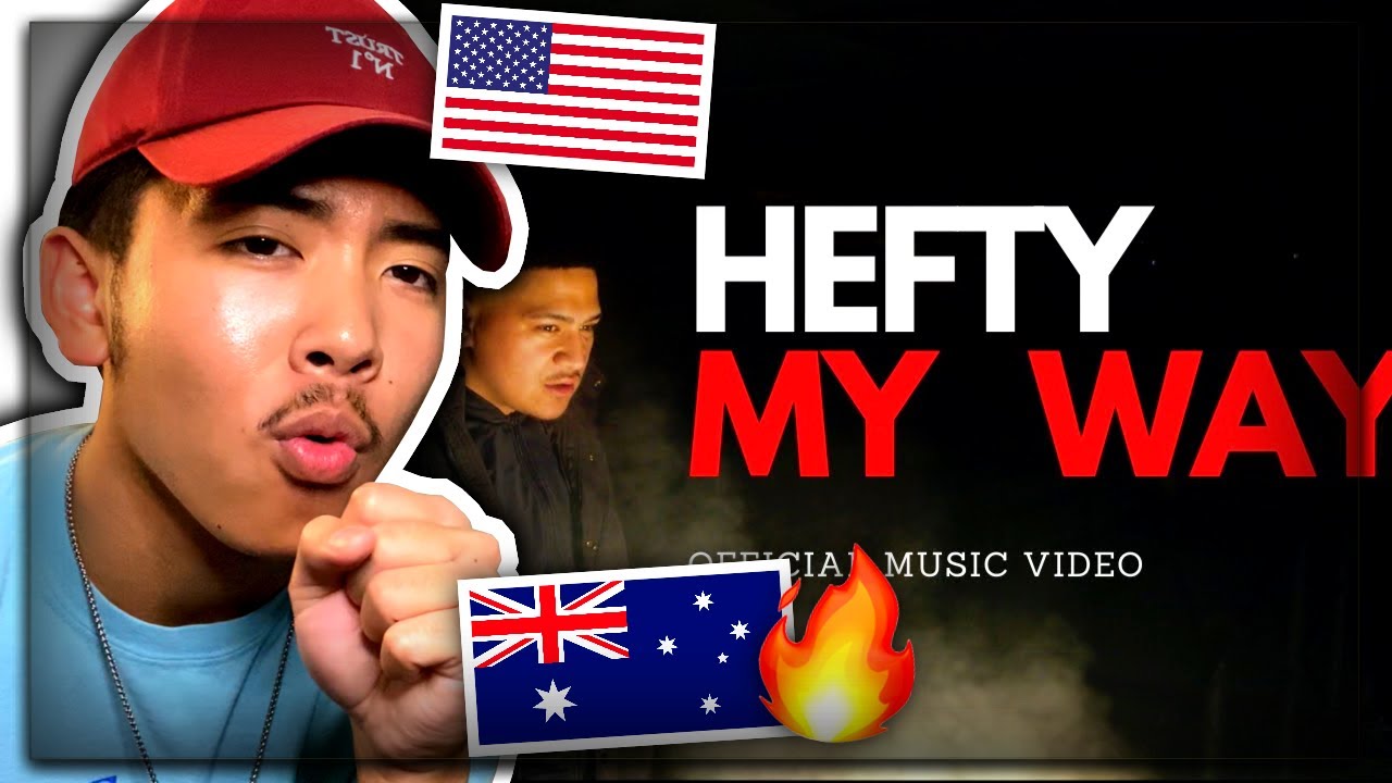 Hefty- My Way (Official Music Video) AMERICAN REACTION! Australian Rap ...