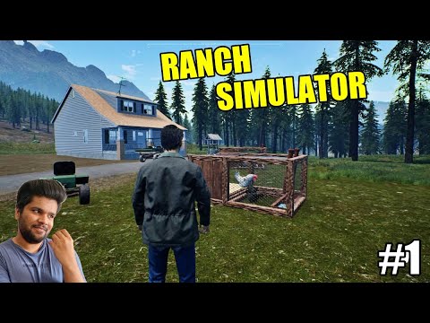 BUILDING HOUSE IN RANCH SIMULATOR | TECHNO GAMERZ - YouTube