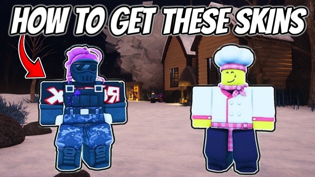 HOW To Get The Paintballer Guest 1337 & Chef Elliot Skins in Forsaken ...