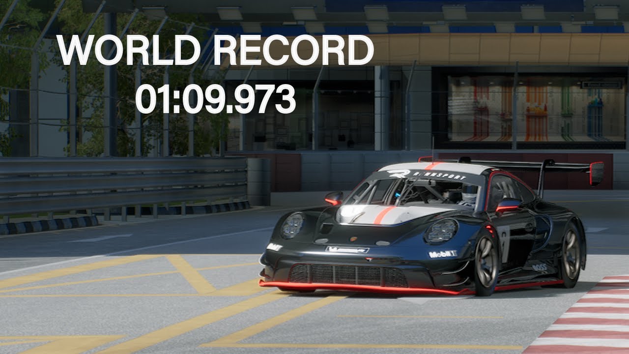 RENNSPORT Porsche 911 GT3 R (992) - World Record Orchard Road Street ...