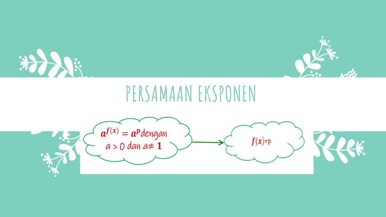 Persamaan Eksponen 2 - YouTube