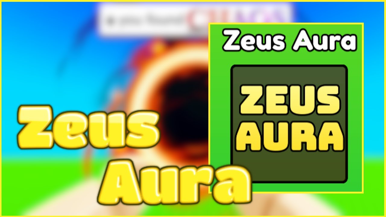 How to find the Zeus Aura - Roblox - Find the Auras! - YouTube