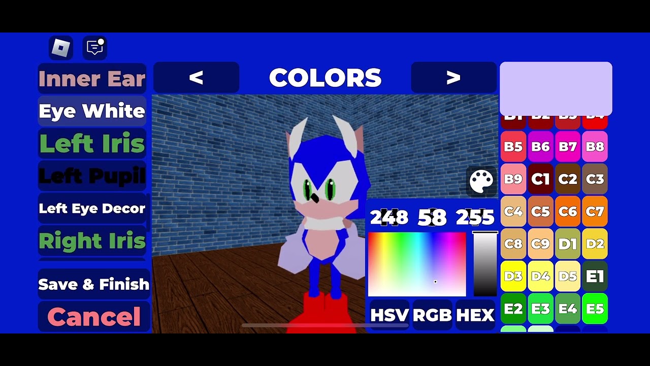 How to make Sonic in Polysonic RP tutorial - YouTube