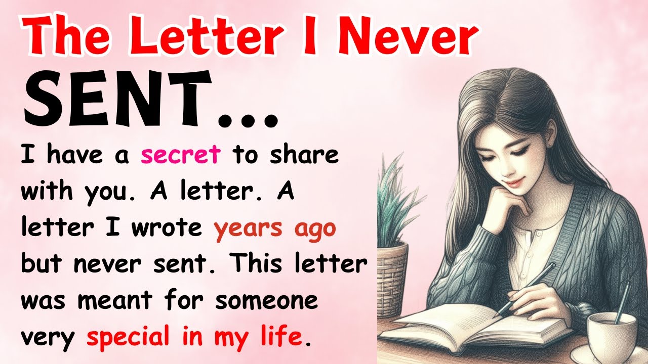 The Letter I Never Sent to My Son🔥| Learn English Through Stories Level 1 | Listening Practice ...