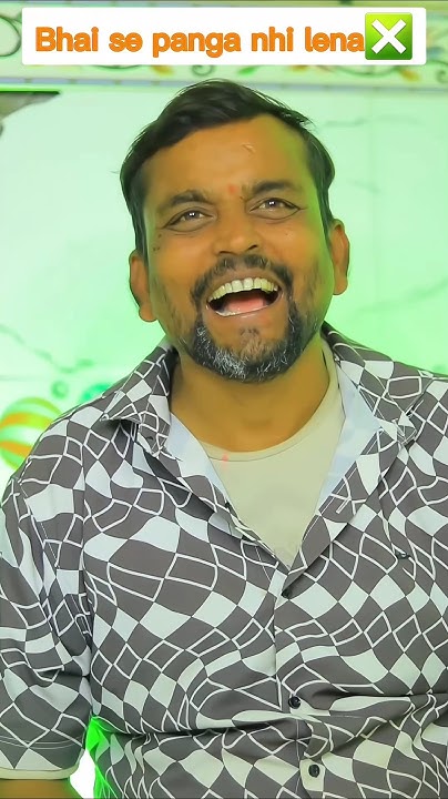 Bhai se panga nhi lene ka 🥲 | The most viral comedy by bhaibhai 🔥 #ytshorts #shorts - YouTube