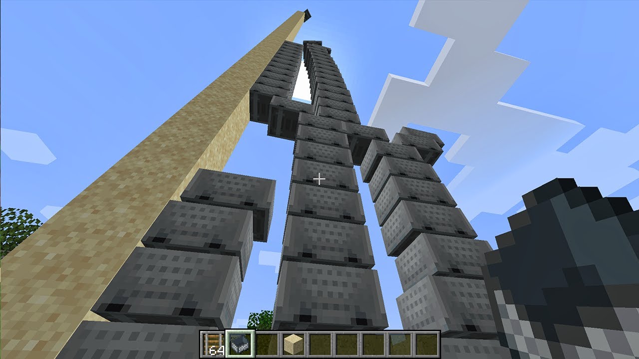 the worst ladder in minecraft - YouTube