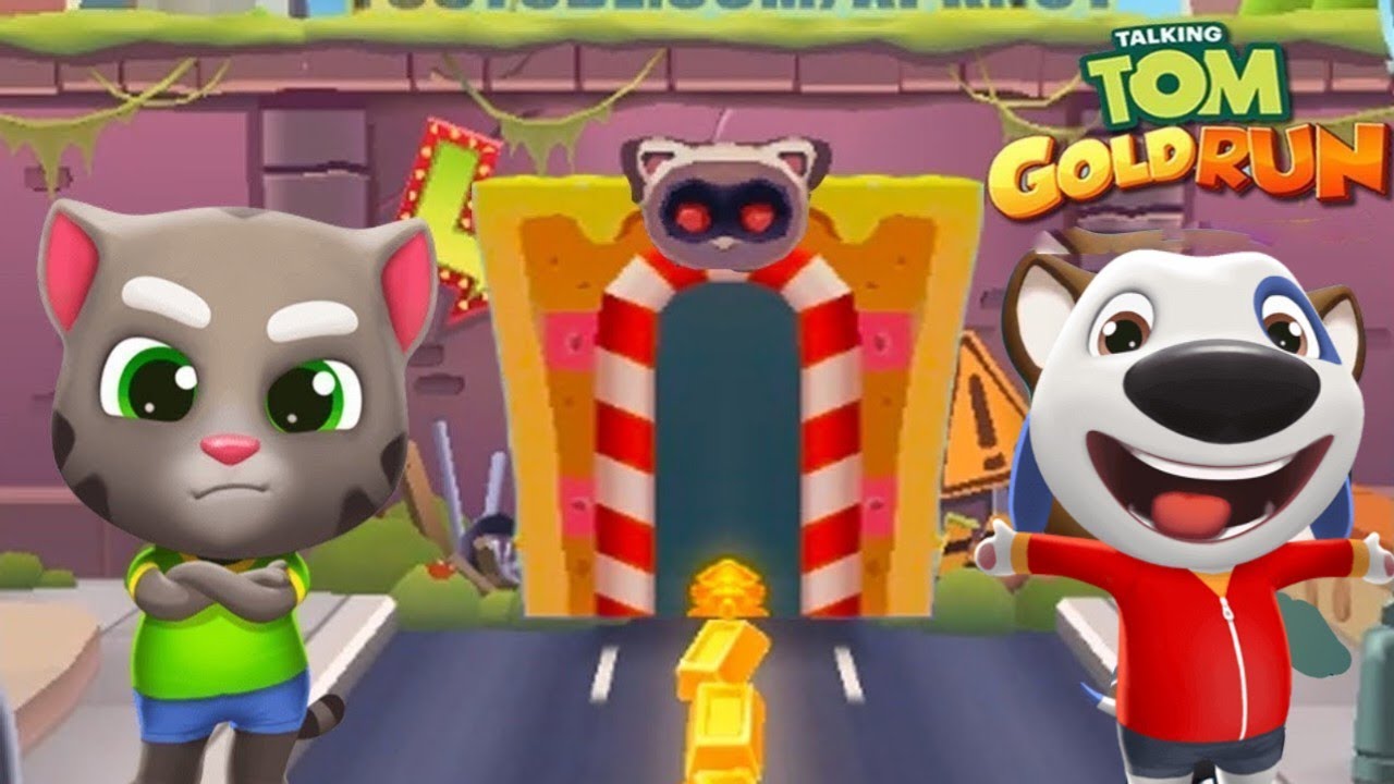 Talking Tom Gold Run - Helloween update in 2025 Boss Tom vs Big nose ...