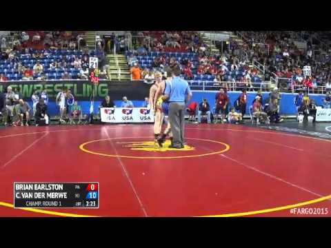126 Champ. Round 1 - Carel (requir) Van der merwe (New Jersey) vs ...