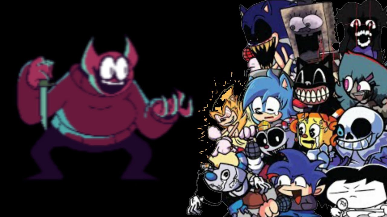 FNF Delectable (VS Bob Velseb) But The Characters On The Right Can't ...