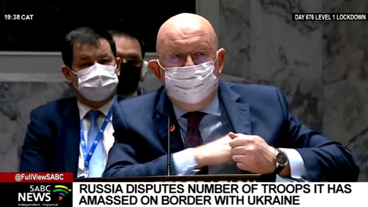 UN's open debate on the situation along Ukraine's border with Russia ...