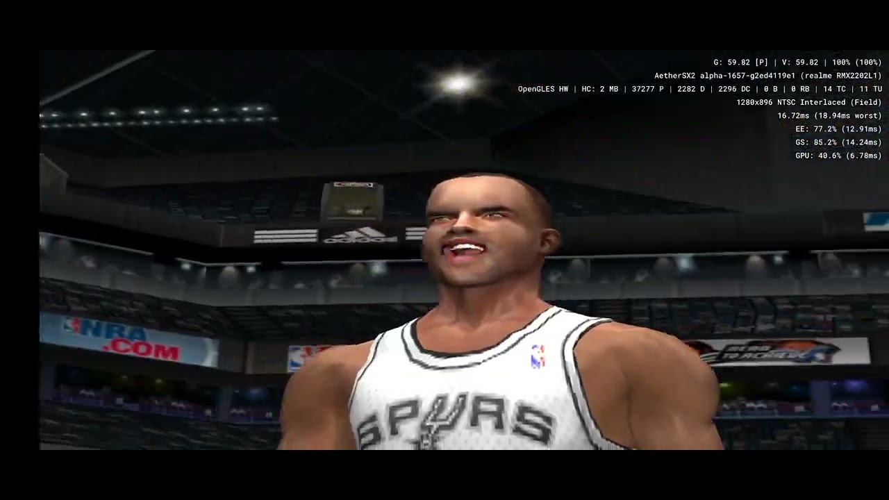NBA ShootOut 2004 - Aethersx2 Android PS2 Emulator SD888 Realme GT ...