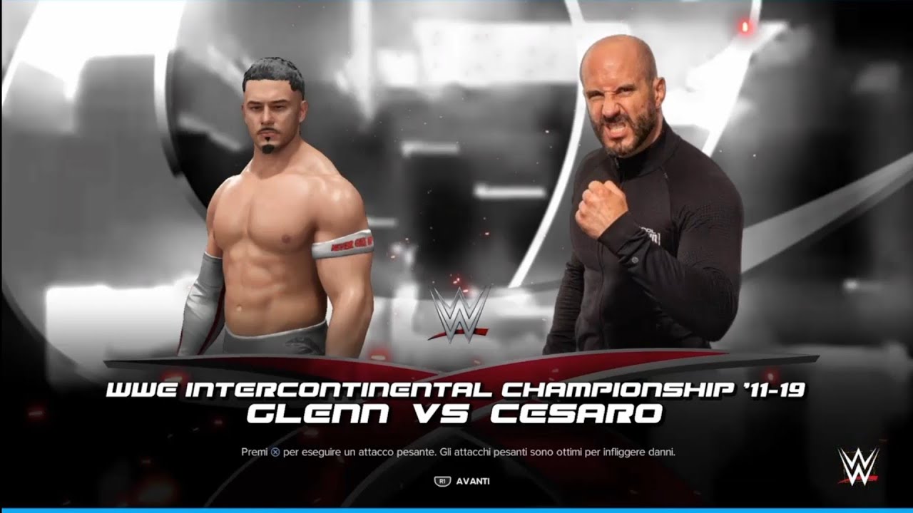 Glenn vs Cesaro - IC Title Match [Unforgiven S4] - YouTube