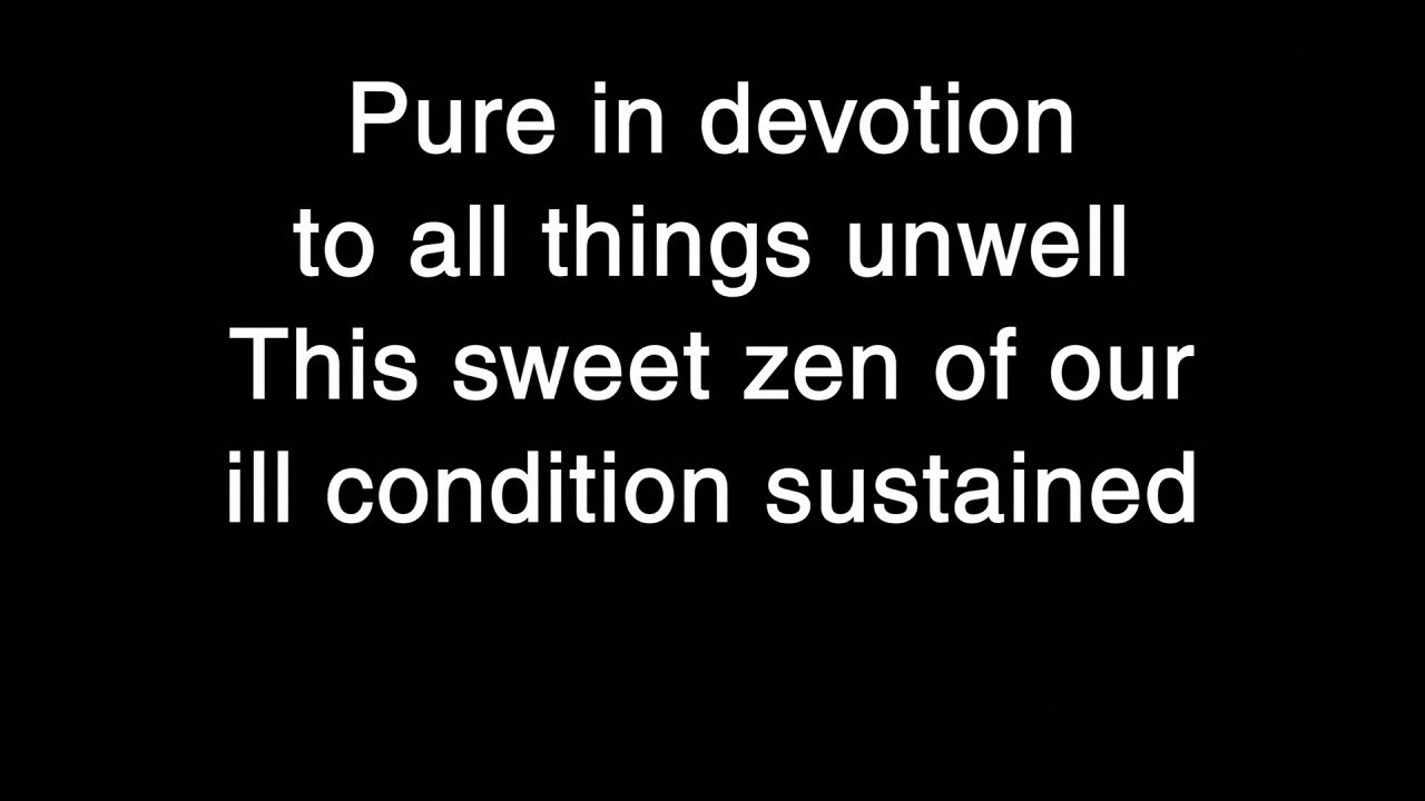 Meshuggah - obZen Lyrics [HQ] - YouTube