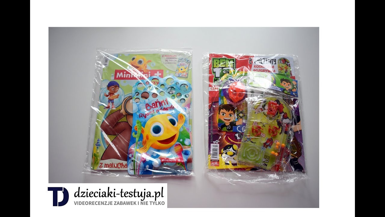 MAGAZYN MINI MINI Z RĘKAWICĄ DO BANIEK! + Glut w wodzie + Ben10 ...