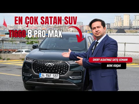 Türkiye'nin En Çok Tercih Edilen SUV'u: TIGGO 8 PRO MAX!