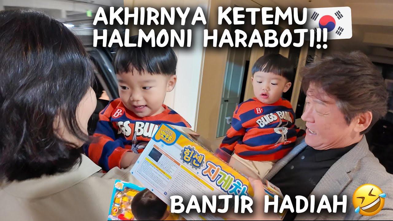 JIYONG NANGIS GAK?🤔 BERTEMU HALMONI & HARABOJI DI KOREA LAGI!🇰🇷 - YouTube
