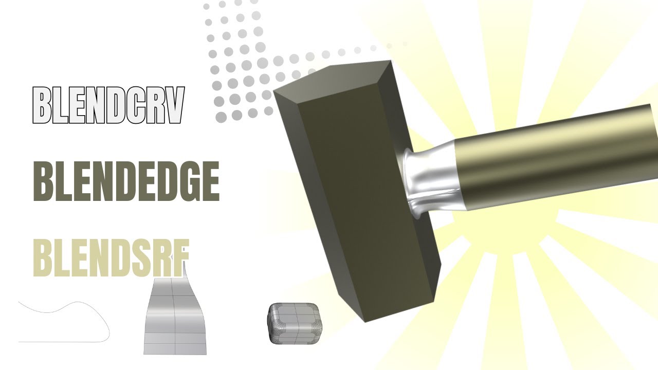 Rhino Basics: Blend Command Made Easy - YouTube