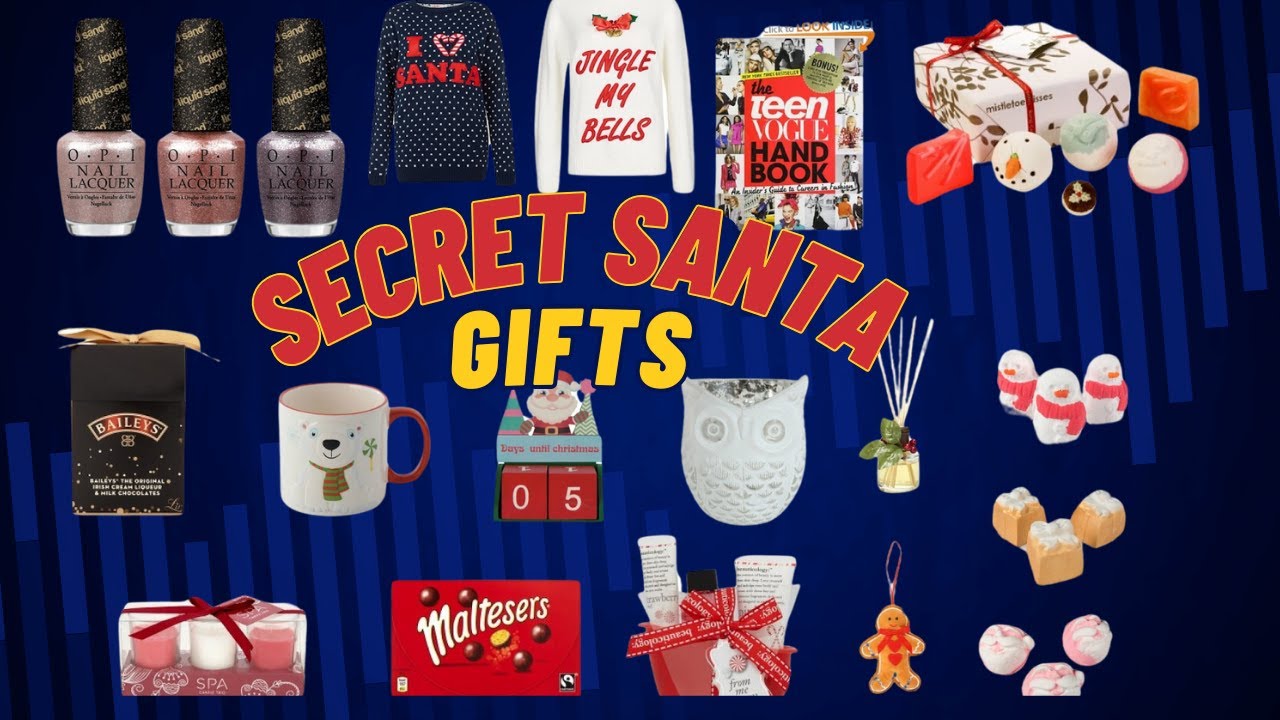 25 Best Secret Santa Gifts of 2024 That Won't Break the Bank - YouTube