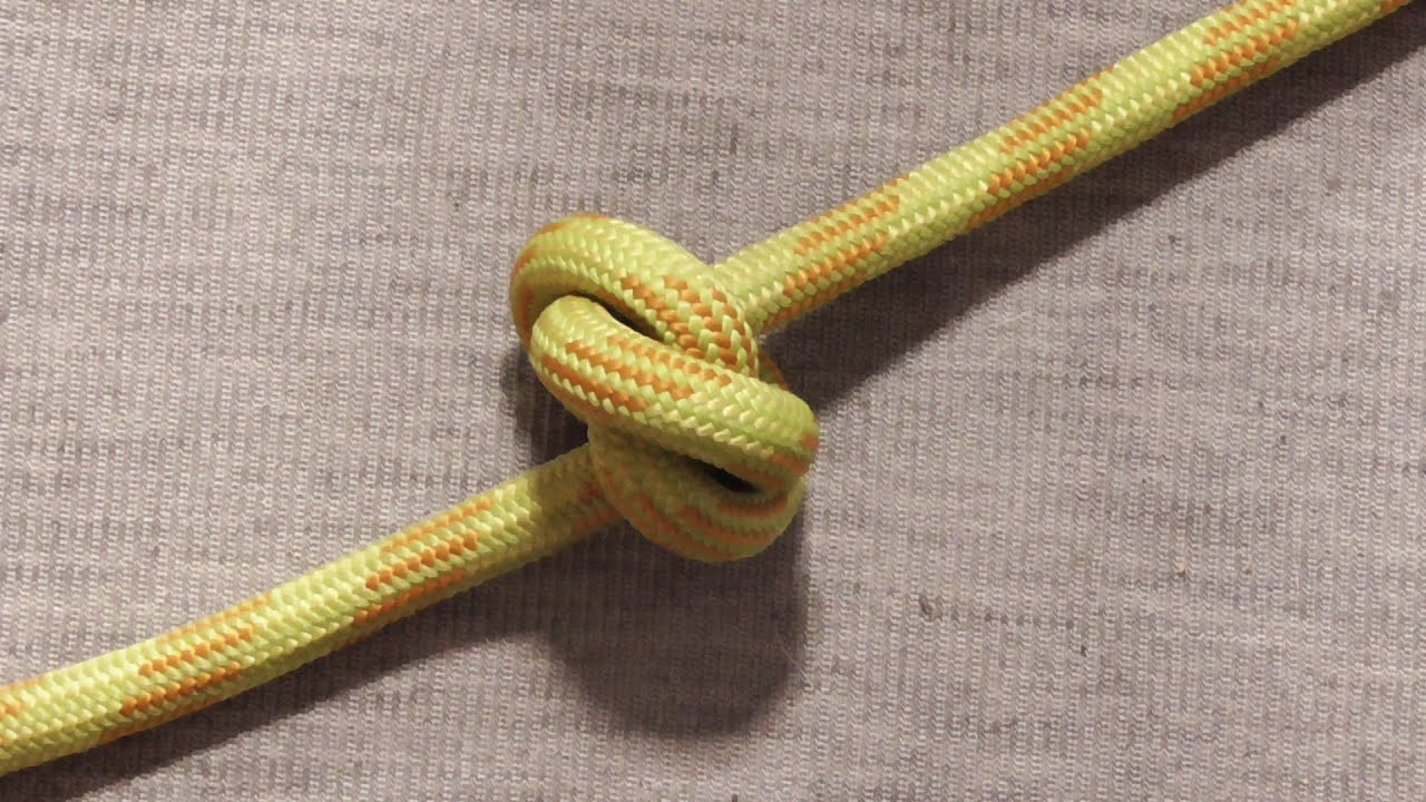 How To Tie A Three Ply Knot - YouTube