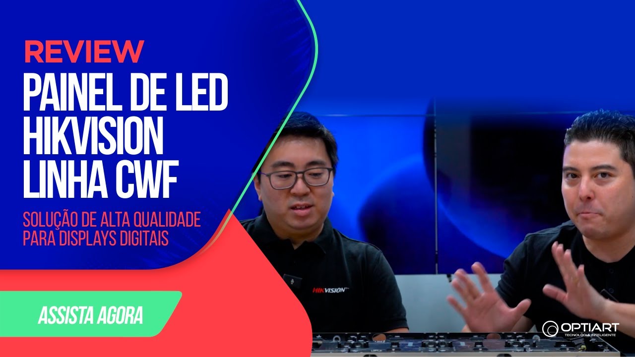Review Painel de LED Hikvision linha CWF - YouTube