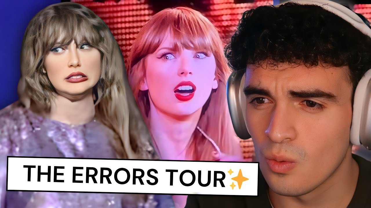 Reacting to THE ERRORS TOUR (Eras Tour Fails) - YouTube