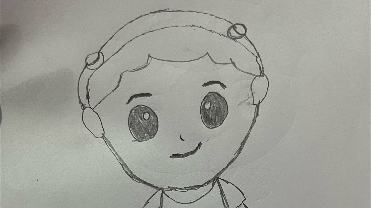 How to Draw a Cartoon Boy (Easy Step by Step) - YouTube