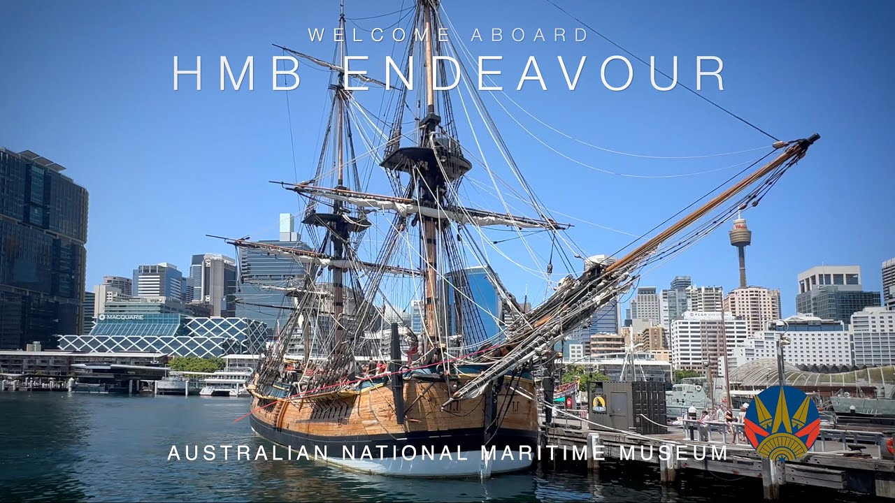 Welcome Aboard HMB ENDEAVOUR #ship #sailing #endeavour - YouTube