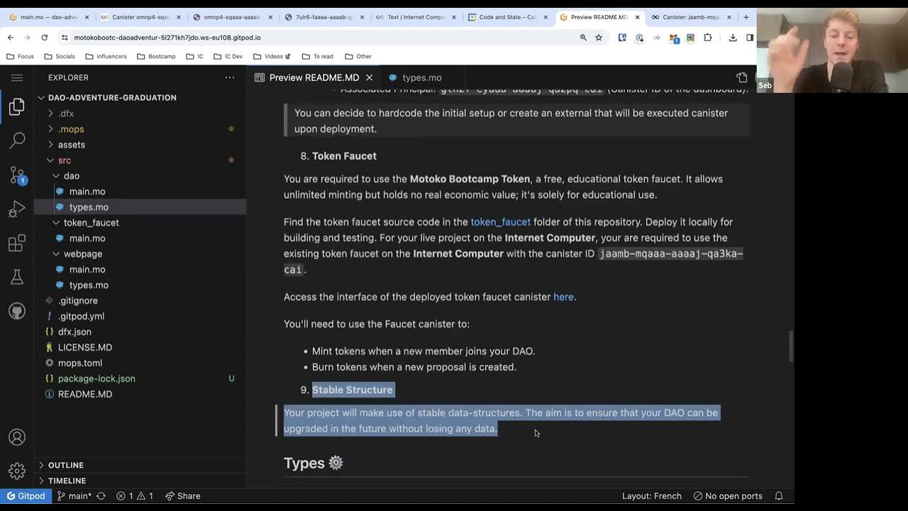 Motoko Bootcamp #19 - Graduation project - YouTube