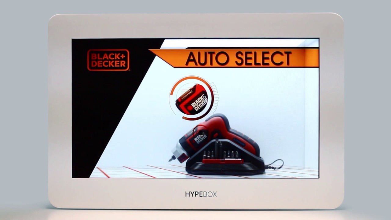 HYPEBOX® Transparent LCD Showcase - YouTube