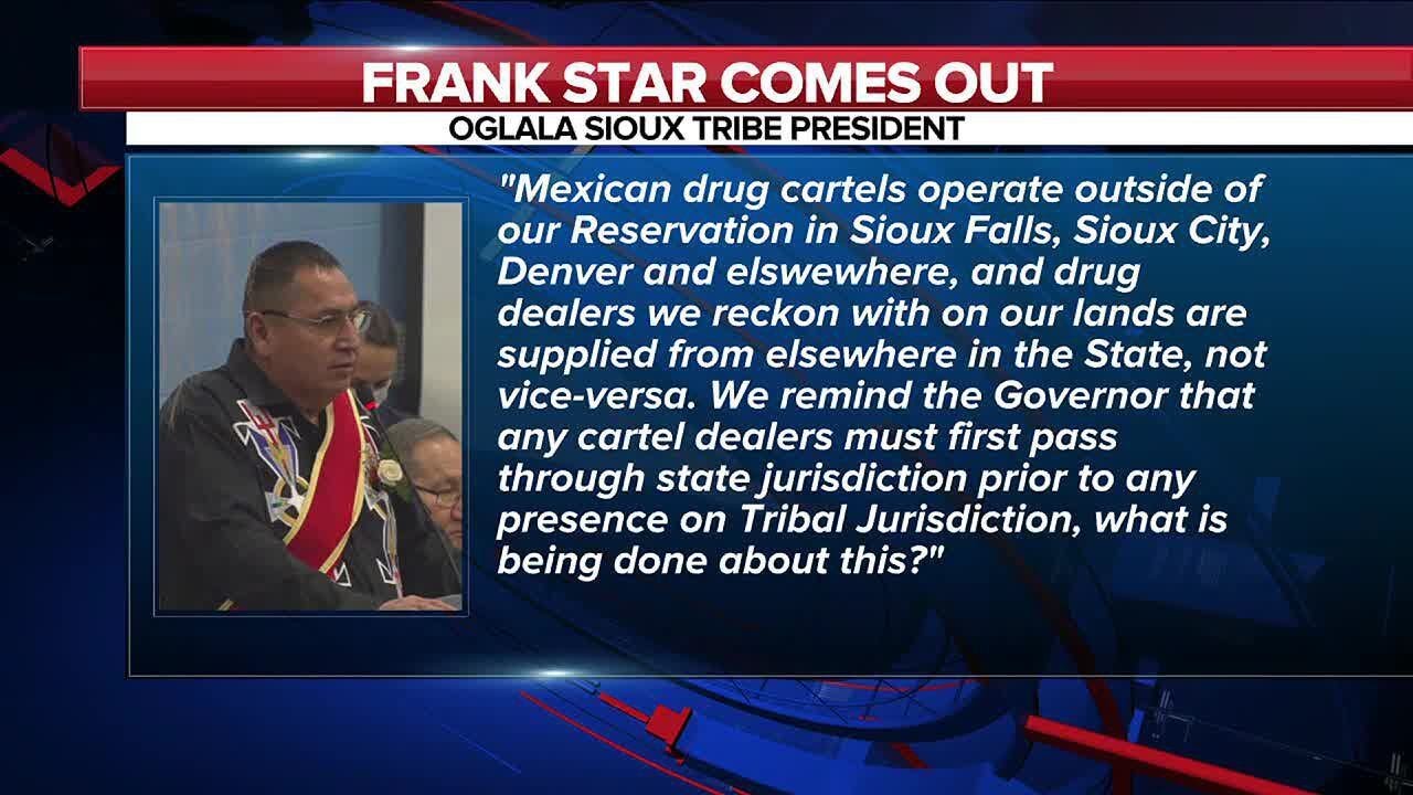 Oglala Sioux Tribe President Frank Star Comes Out is calling out ...
